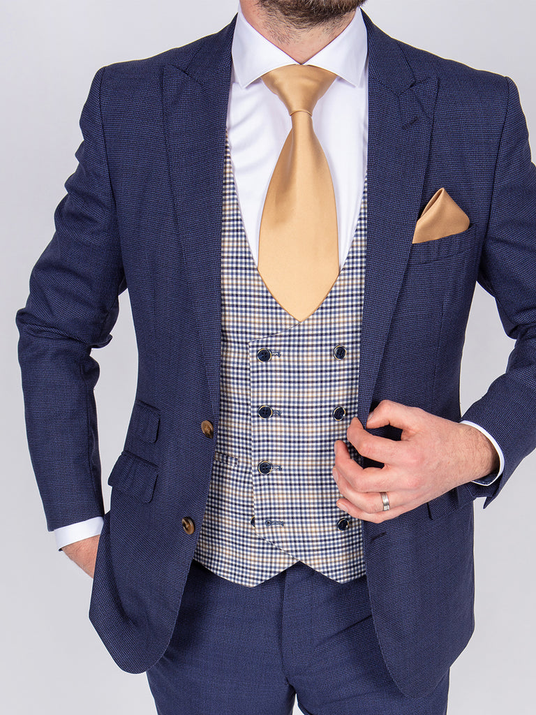 Check | Suit | Hire | Belfast | Wedding | Party | Blue | Bangor – FOCUS ...