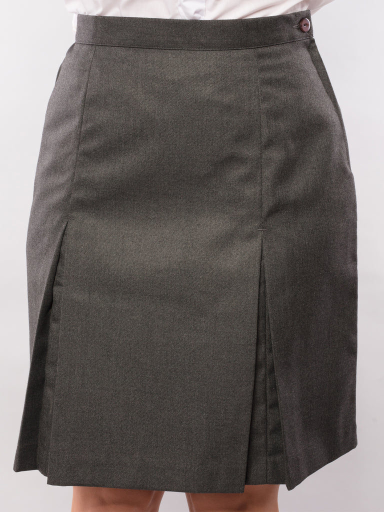 School Skirt | Grey Pleat Skirt | Long Pleat | Box Pleat | School ...